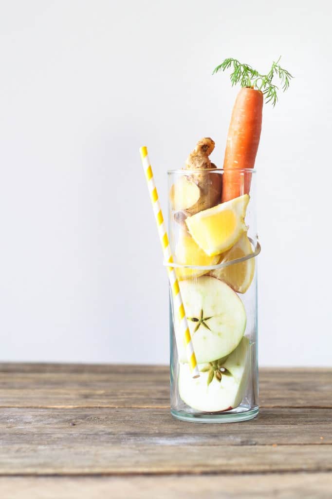 Ingefær shot - ingefær juice - ikke for sarte sjæle!